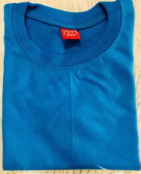 Plain Aqua Blue Shirt Yalex Brand | Lazada PH