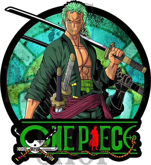 RORONOA ZORO BIG SIZE WATERPROOF STICKERS | Lazada PH