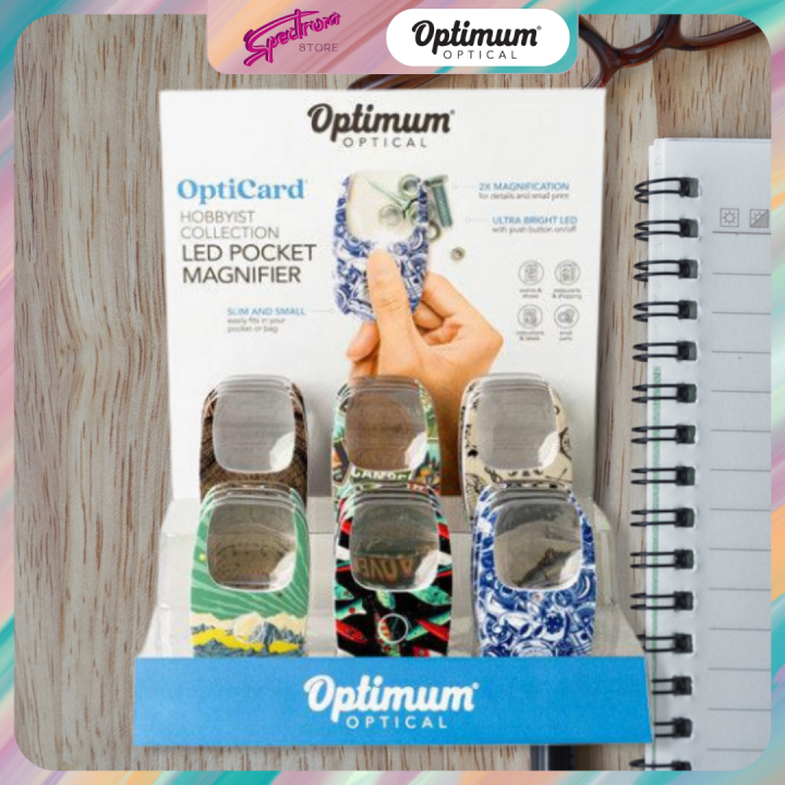 Optimum Optical | Magnifying Glass Vision Reading | The Hobbyist ...