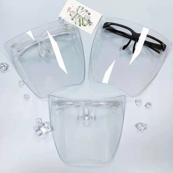 Full Shield Large Mirror Protective Full Face Sunglasses Eye Protection ...