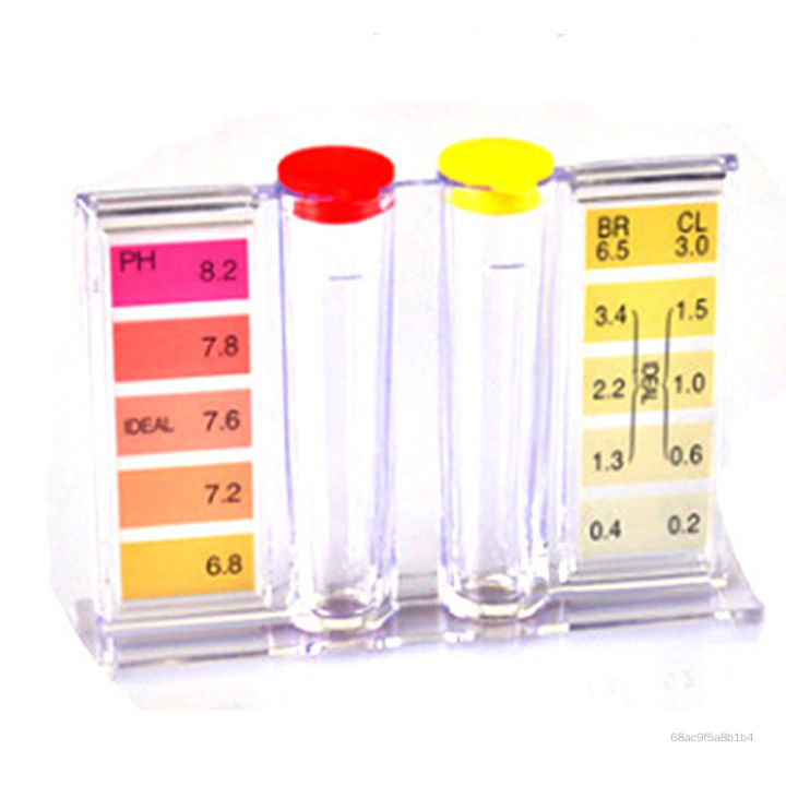 2-Way Swimming Pool & Spa Test Kit Reagent pH Indicator Phenol Red for ...