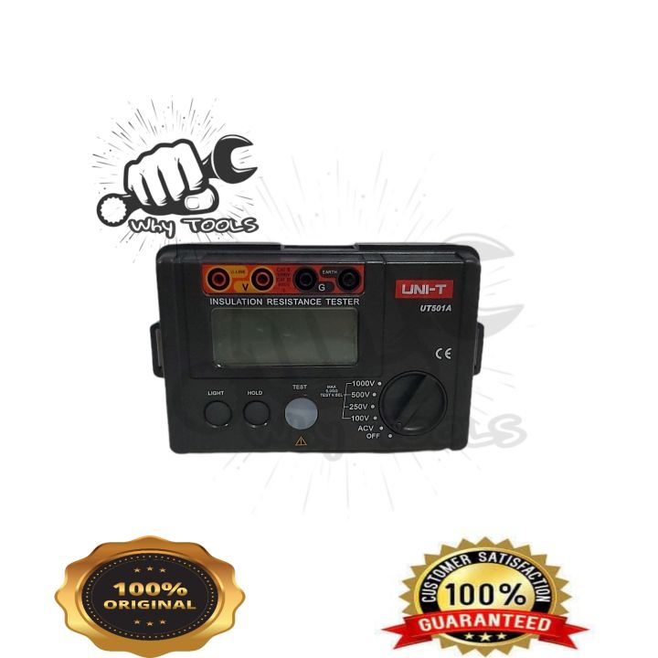 UNI-T UT501A 1000V Insulation Earth Ground Resistance Meter | Lazada PH