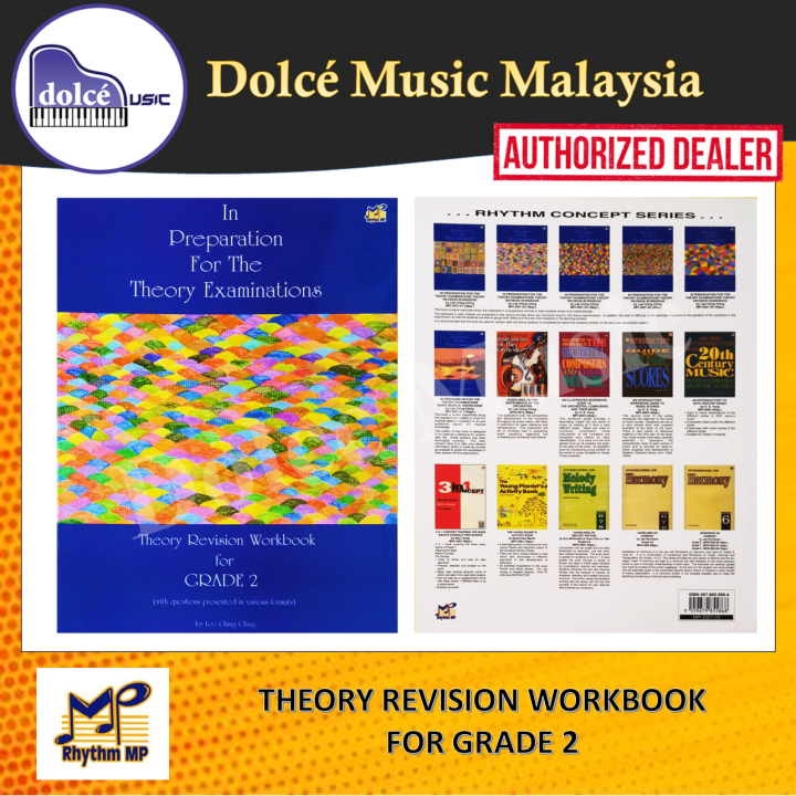 Rhythm MP - Theory Revision Workbook for Grade 2 | Lazada