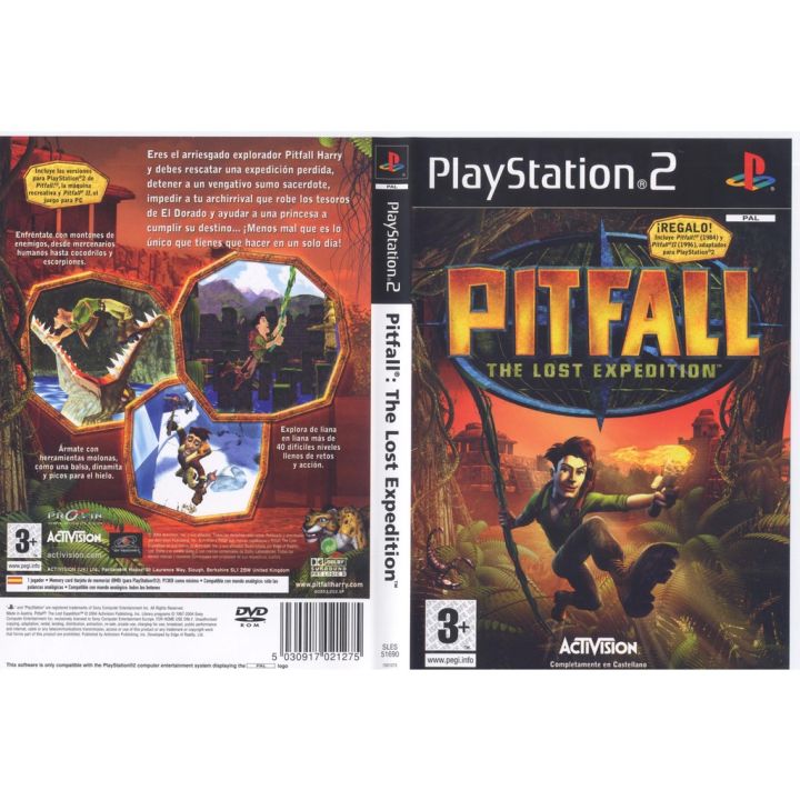 แผ่นเกมส์ PS2 Pitfall The Lost Expedition คุณภาพ ส่งไว | Lazada.co.th