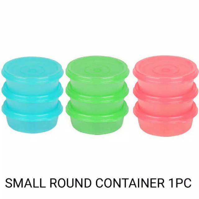 1 PC - Small Round Container 80 ml Tupperware | Lazada Indonesia