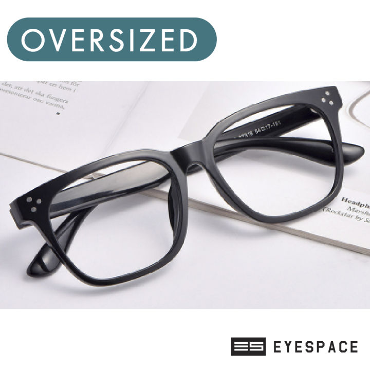 EYESPACE กรอบแว่น Oversize ตัดเลนส์ตามค่าสายตา FR025 | Lazada.co.th