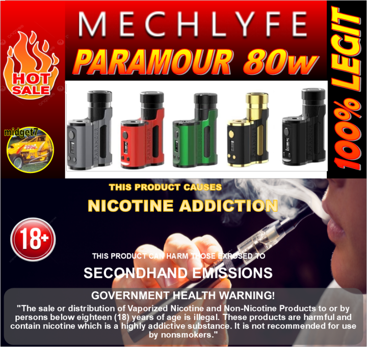 MECHLYFE Paramour SBS 80W TC MOD | Lazada PH