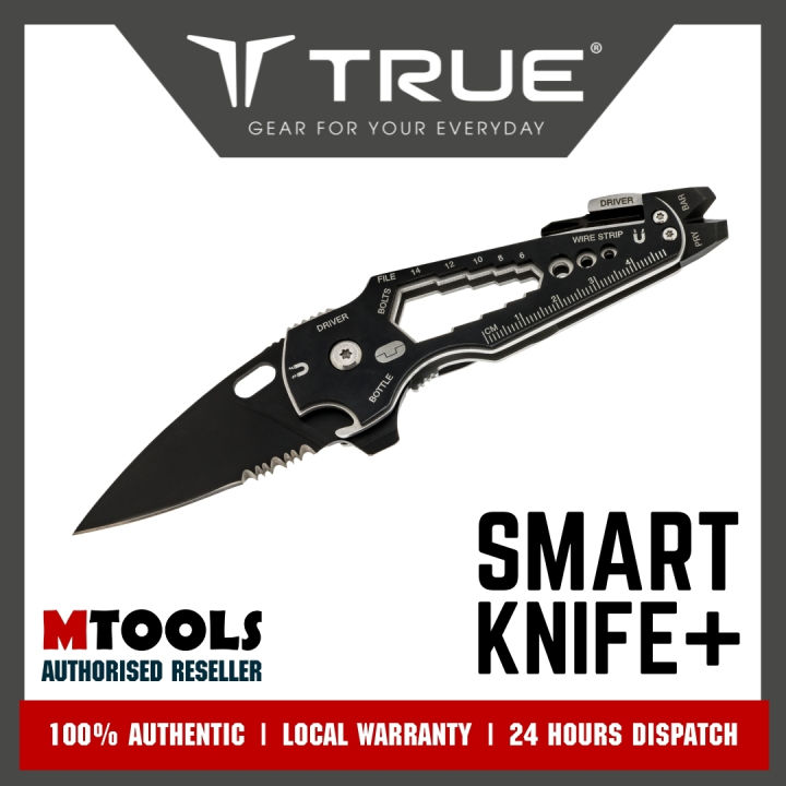 TU6869 - TRUE UTILITY SMART+, MULTITOOL with 15 Essential Tools in 1 ...
