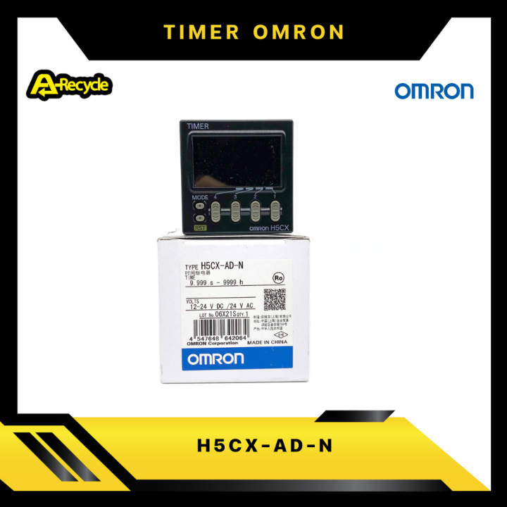OMRON H5CX-AD-N TIMER 24DC/AC 48*48 | Lazada.co.th