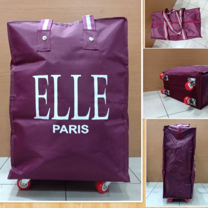 tas baju, tas barang empat roda | Lazada Indonesia