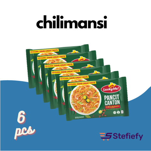 Lucky Me Pancit Canton Chilimansi 80g Bundle of 6pcs | Lazada PH