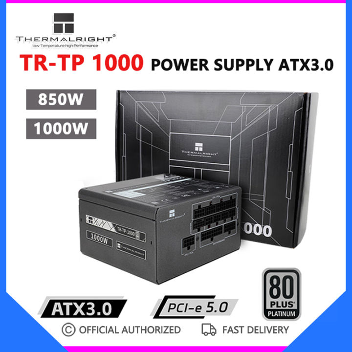 Thermalright TP 1000 Power Supply 850W Platinum Full Module Desktop 1000W Computer Host ATX3.0 ...