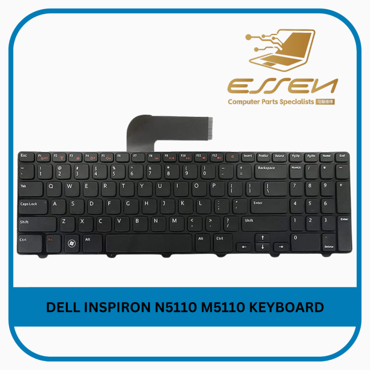 Replacement Keyboard For DELL INSPIRON 15R N5110 M5110 KEYBOARD | Lazada