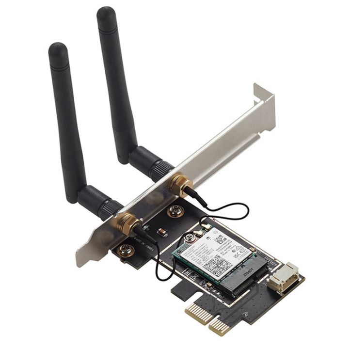 (MTUV) BE200 PCIE WiFi 7 Network Card 5G/6G PCI Express 4.0 X1 Wireless ...