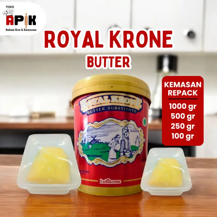 Royal Krone Butter - Kemasan Repack Praktis 1000gram 500gram | Lazada ...