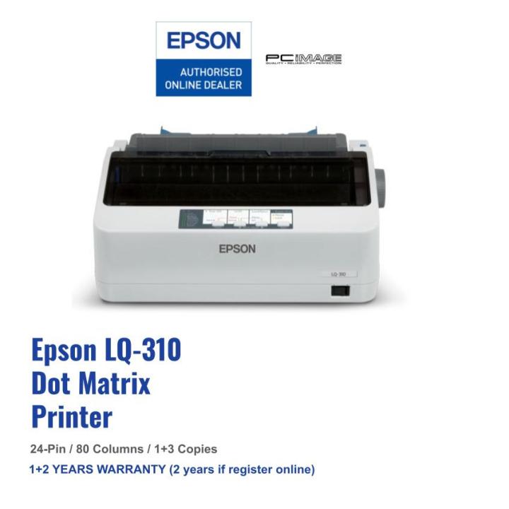EPSON LQ-310 DOT MATRIX PRINTER | Lazada