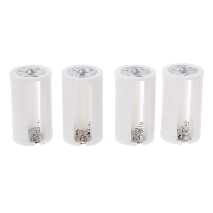 3 AA To D Size Battery Holder Box Storage Transparent Container ...