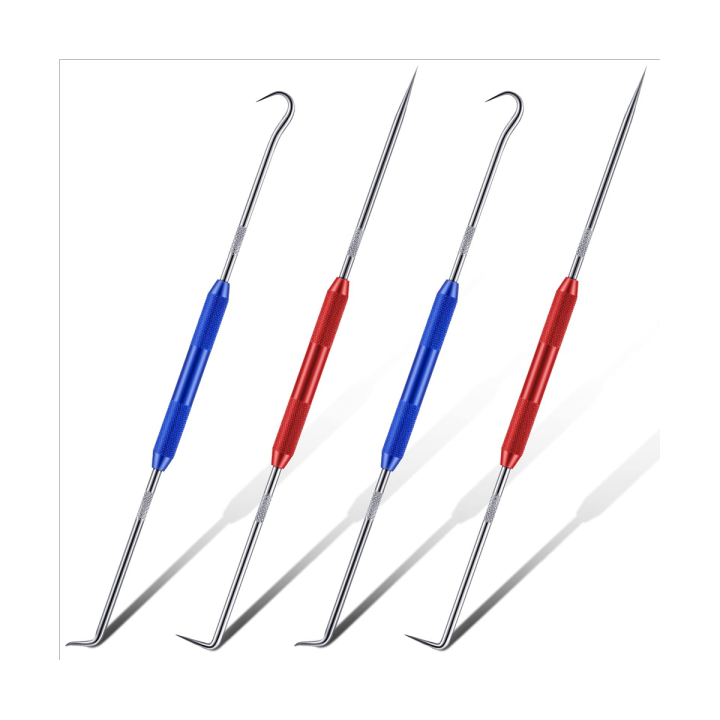 Double Pointed Scriber, Metal Scribe Tool Hook and Pick Tool Set ...