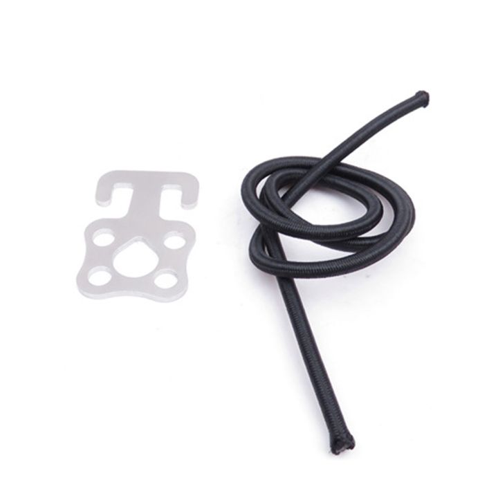 Scuba Diving SS Plate Hook with Bungee for Backmount Sidemount BCD and ...