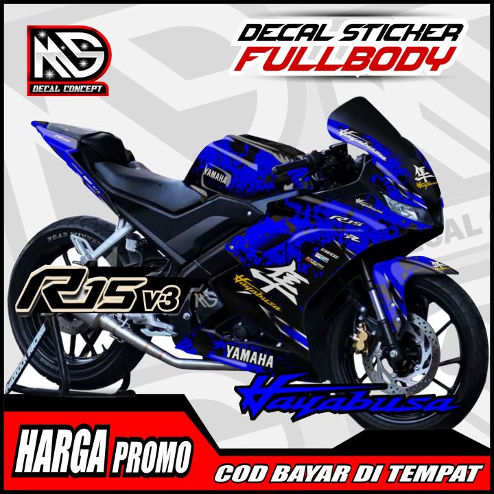 BISA COD Decal R15 V3 Full Body Stiker R15 V3 Full Body Dekal R15 V3 ...