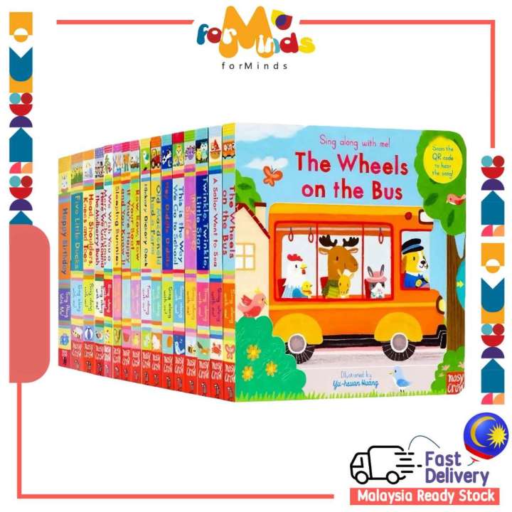 forMinds【🇲🇾Ready Stock】Nosy Crow Sing Along With Me Board Book Storey ...