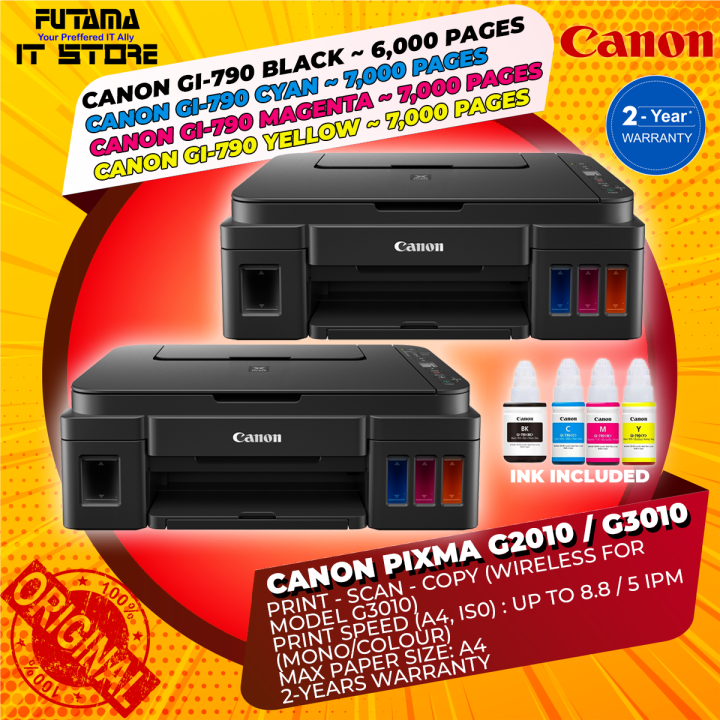 Canon PIXMA G2010/PIXMA G3010 All-in-One Printer - Design for high ...