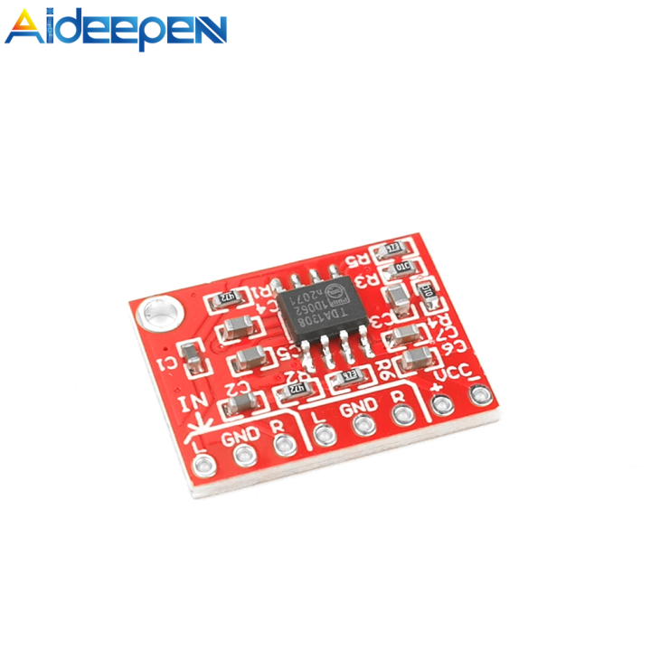 Aideepen 3-6V 20*15 Mini Board TDA1308 Headphone Amplifier Audio Module ...