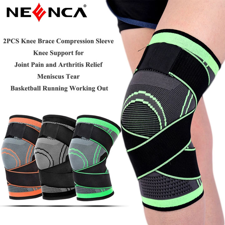NEENCA Knee Sleeve,Compression Fit Support -for Joint Pain and ...