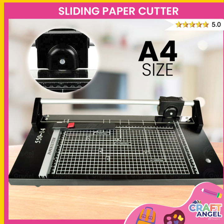 Officom A4 Size Sliding Paper Cutter Heavy Duty Paper Trimmer Portable ...