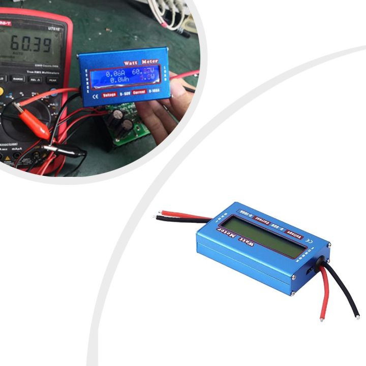 TOOLSOUT Digital Battery Power Analyzer 0100A LCD Display 60 Volt DC ...