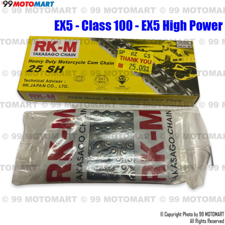 RKM EX5 CLASS HIGH POWER TIMING CHAIN 25SH 84L Class Timing Chain Ex5 ...