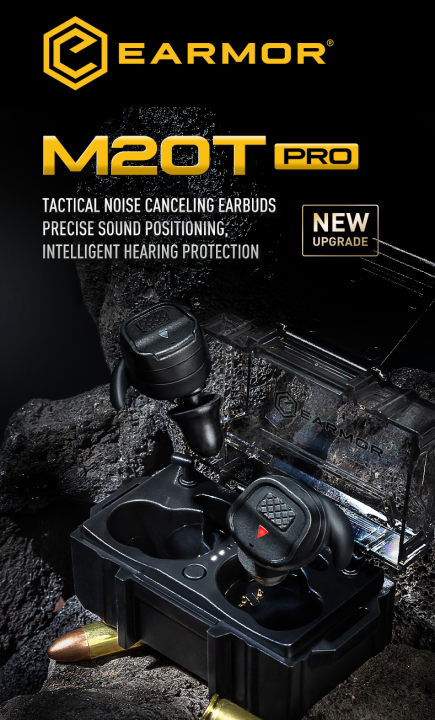 2025 Version EARMOR M20T PRO BLUETOOTH BT5.4 Electronic Earbuds Earplug ...