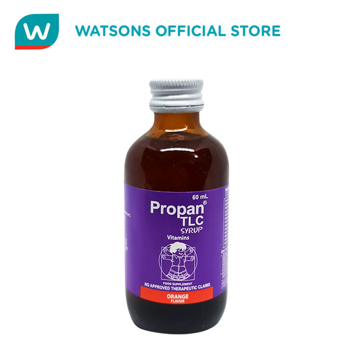 PROPAN TLC Vitamins Syrup Orange Flavor 60ml | Lazada PH