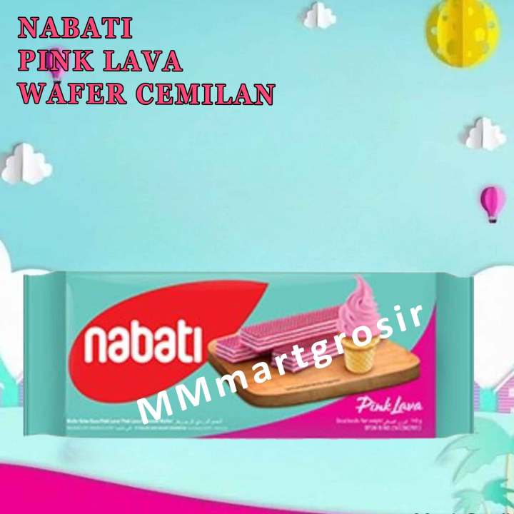 Nabati / Nabati pink lave / Wafer / 110g | Lazada Indonesia