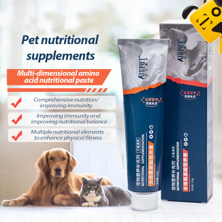 JSPET Pet Multidimensional Amino Acid Nutritional Paste for Dogs and ...