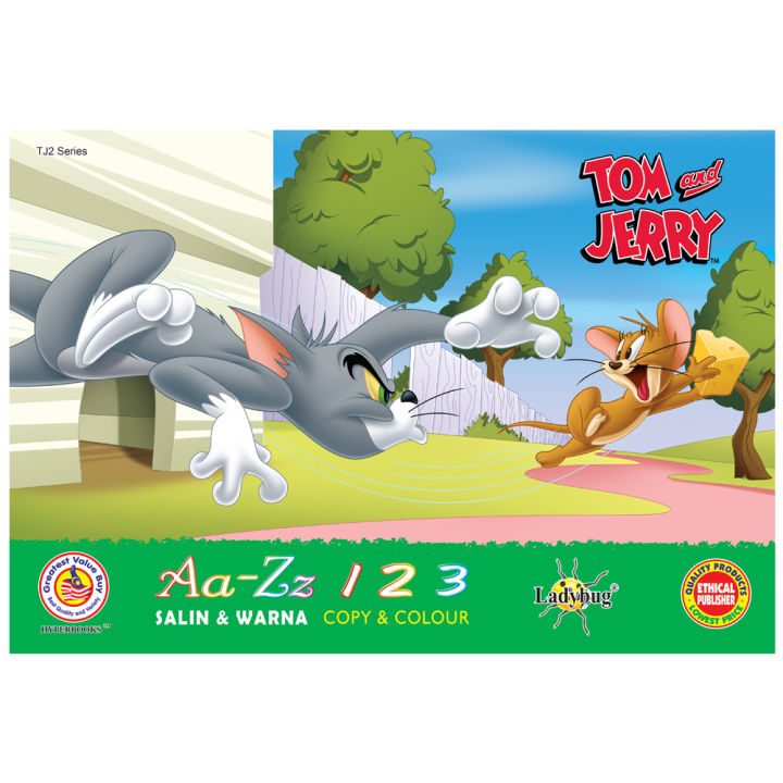 Tom And Jerry Aa - Zz 123 Copy & Colour TJ2 SERIES | Lazada