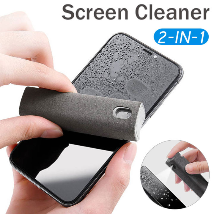 NEW 2 In 1 Portable Disinfectant Screen Cleaning Kit Mobile Phone ...