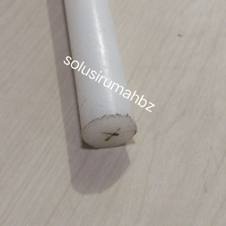 per10cm AS PLASTIK PUTIH PVC PE NILON NYLON PVC rod bulat diameter ...