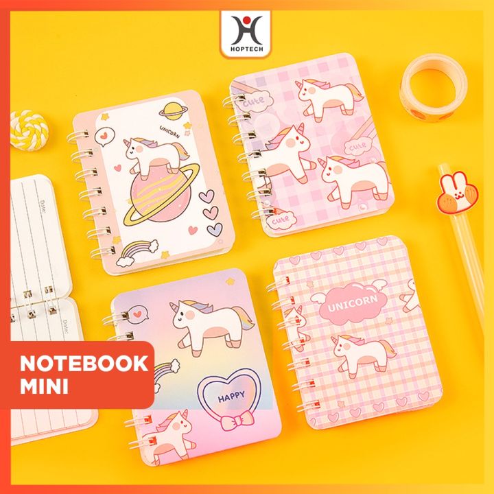 Notebook Mini A7 Buku Tulis Sekolah Book Kecil 80 Lembar Kartun ...