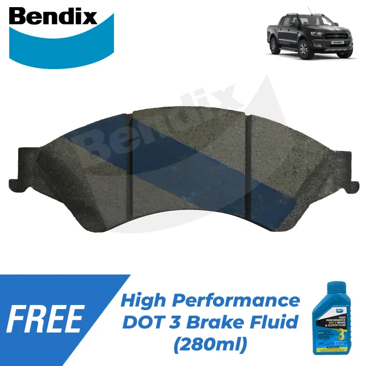 Bendix Brake Pads 4WD DB2074 Front Set for Ford Ranger 2012-2021 ...