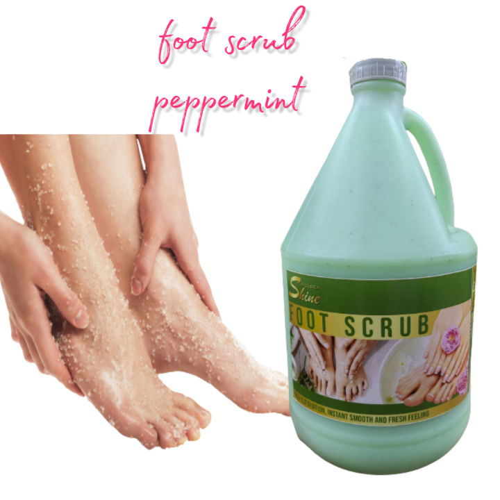 Gs - FOOT SCRUB PEPPERMINT - 1 GALLON ( Salon Used ) | Lazada PH
