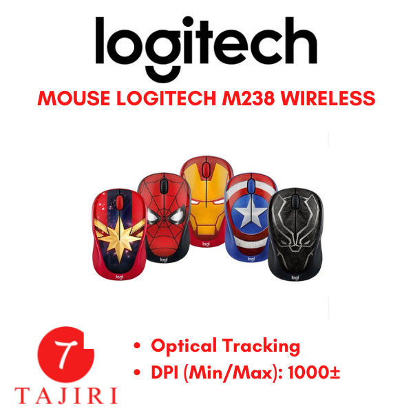 Flash Sale Mouse LOGITECH M238 Marvel Wireless - Captain Marvel Terbatas | Lazada Indonesia