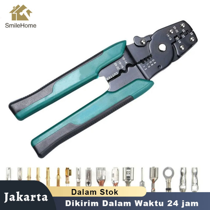 Tang Krimping Press Skun Kabel Kombinasi / Tang Potong Kupas Kabel ...