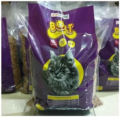 Bolt Cat 800gr Kibble Ikan Rasa Tuna UNGU | Lazada Indonesia