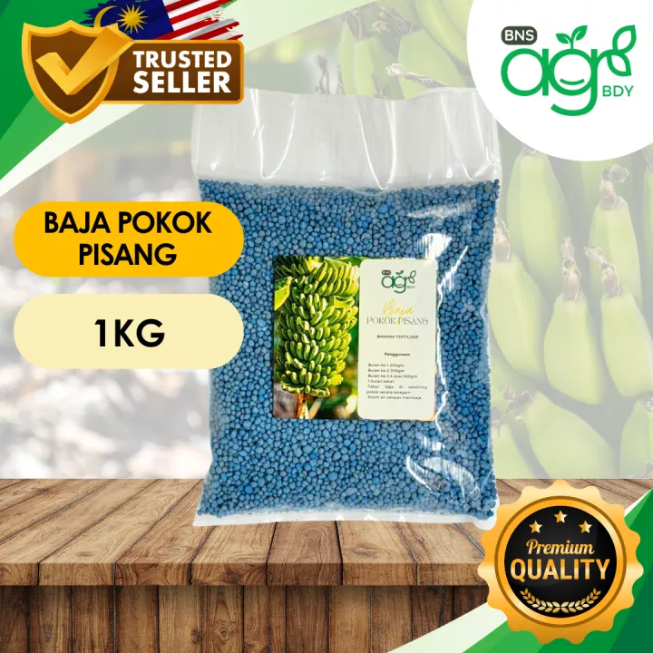 [1kg] AgroBuddy Special Banana Tree Fertilizer | Baja Pokok Pisang ...