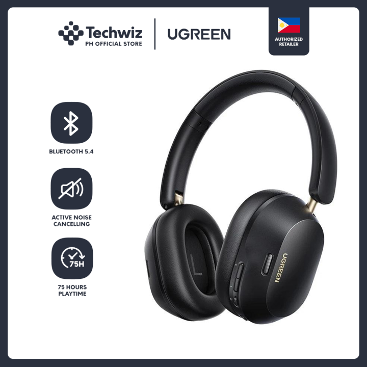 [Techwiz] UGREEN HiTune Max5c Hybrid Active Noise-Cancelling Headphones Black - PH | Lazada PH