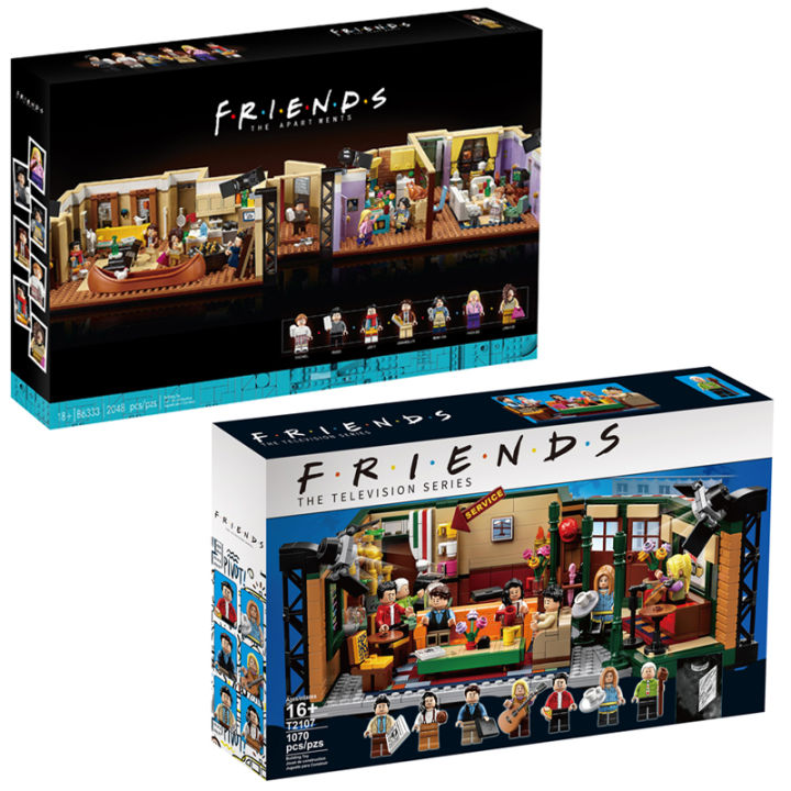 LEGO 10292 Friends Apartment Monica Life Big Bang 21319 Central Cafe ...