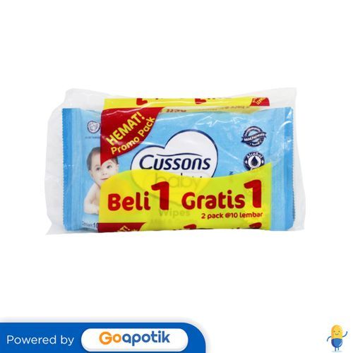 Cussons Baby Wipes Mild & Gentle Pack 10 Sheets (Buy 1 Get 1) | Lazada ...