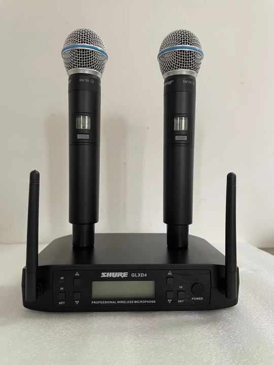 SHURE Shure GLXD4 One-for-Two Wireless Microphone Stage FM KTV ...