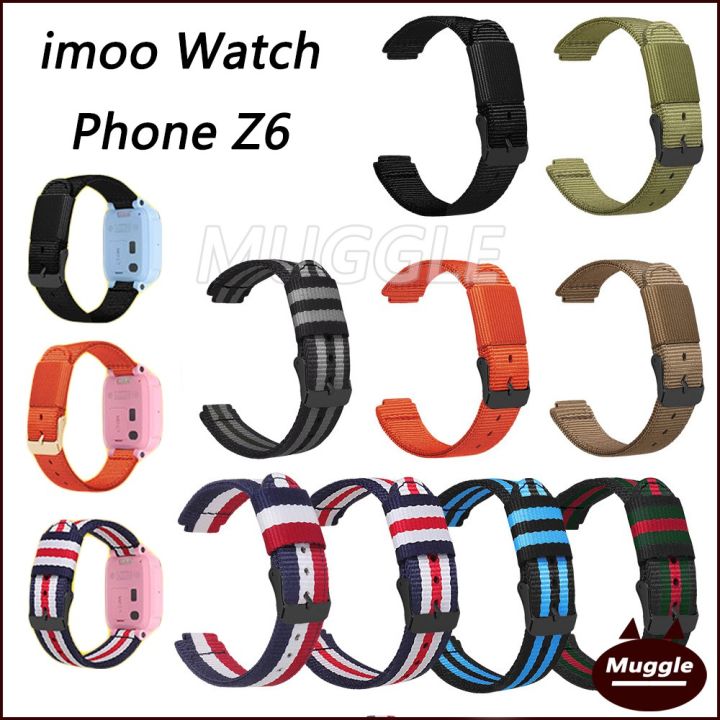 g2ydl2o สายไนล่อน imoo Watch Phone Z6 Z5 Z3 Z2 Nylon strap imoo สาย ...